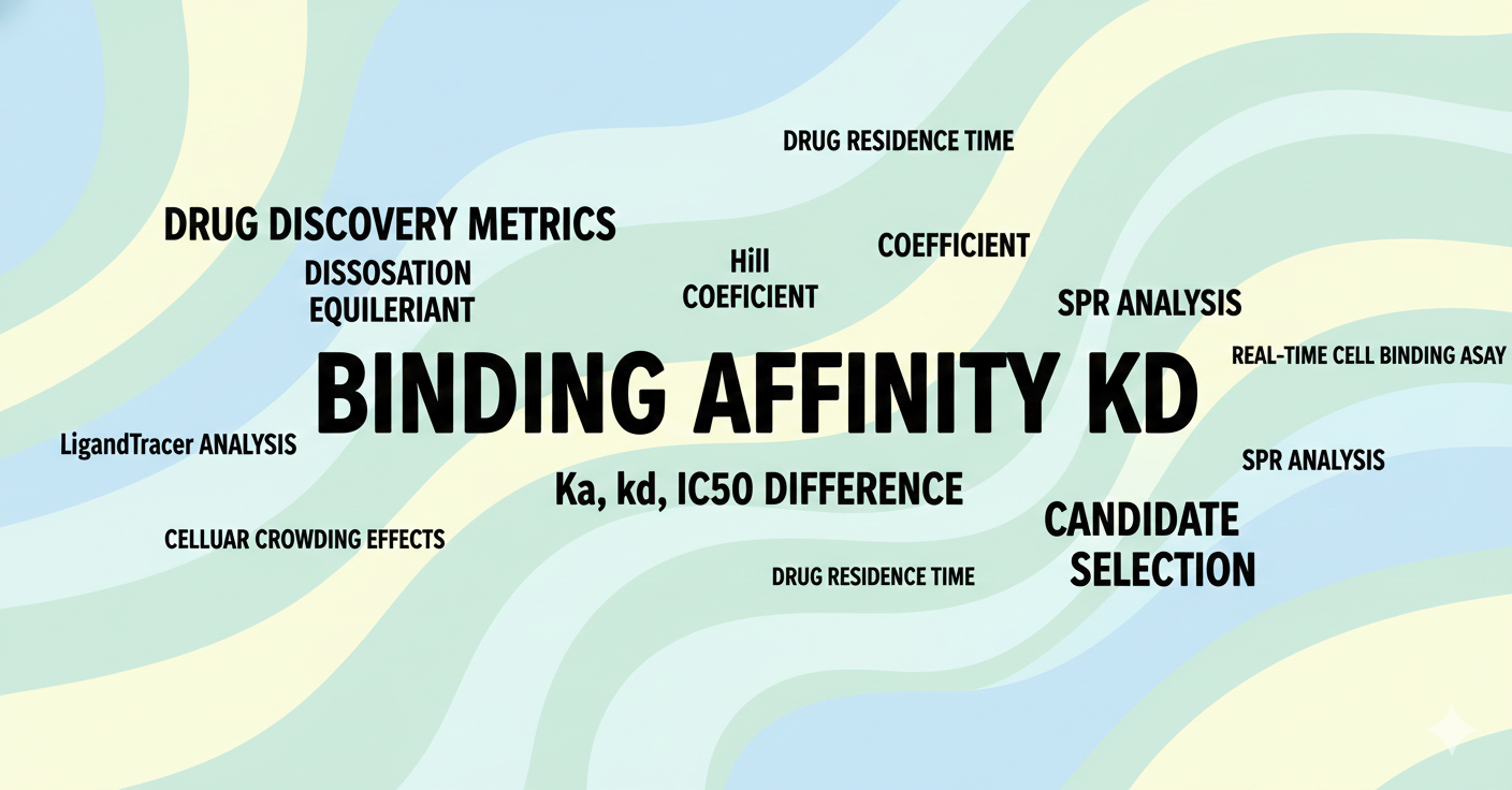 Binding affinity KD: 신약 개발 성공을 위한 핵심 지표 완벽 가이드